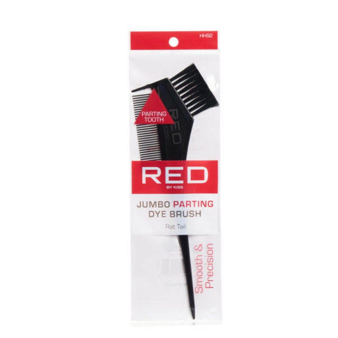 RED DYE BRUSH WITH PARTING RATTAIL – Orange Beauty